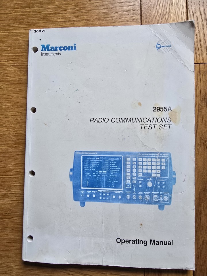 Marconi 2955 Radio Test Set Ideal For Yaesu Icom And Amateur Ham Radio ...