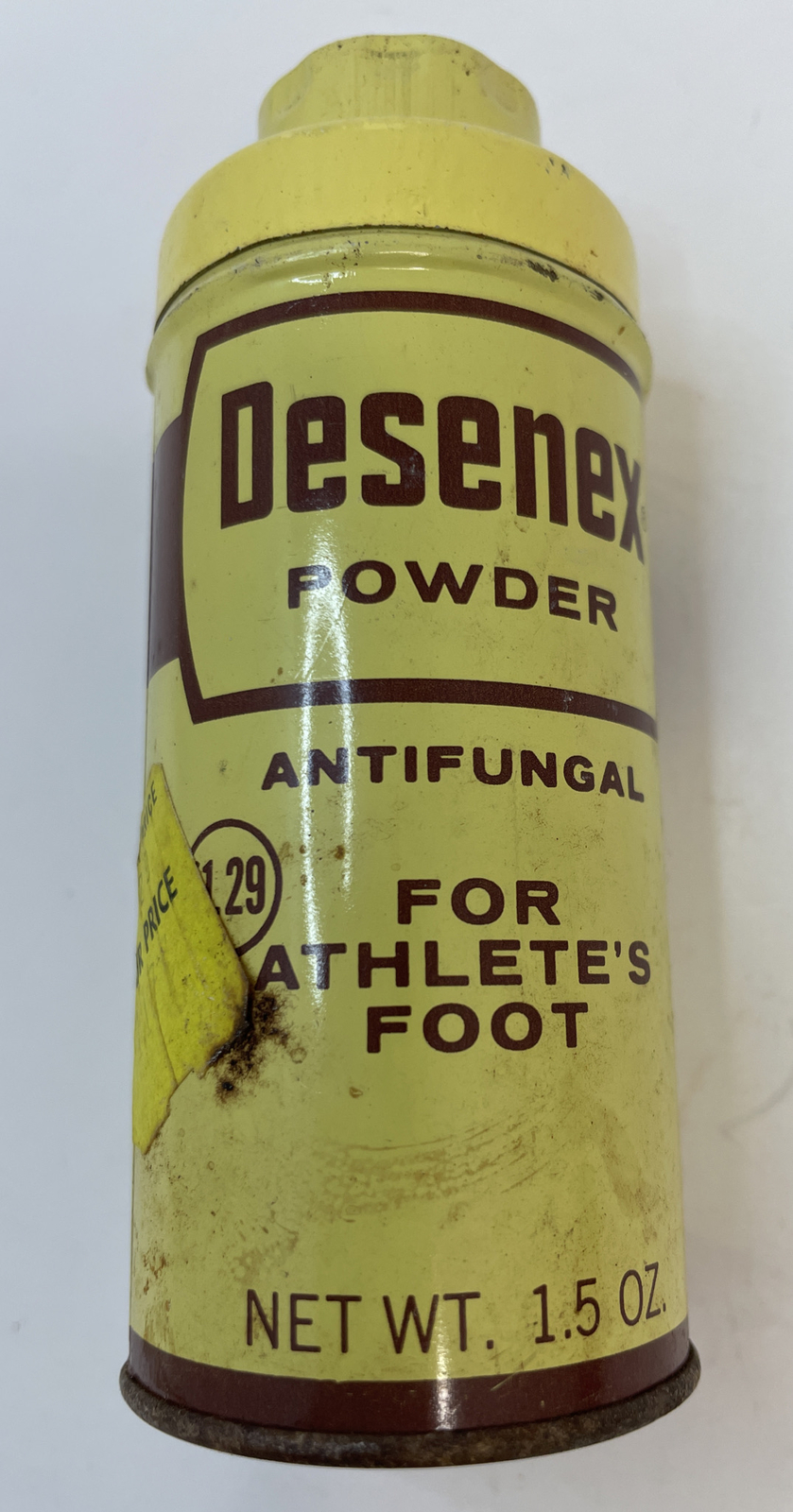 vintage desenex powder Tin With Powder | eBay