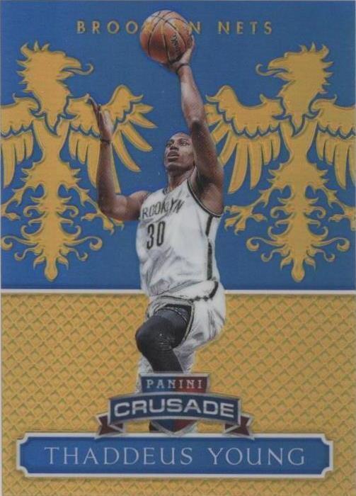 2014-15 Panini Excalibur - Crusade Thaddeus Young #101 Blue /149 for ...
