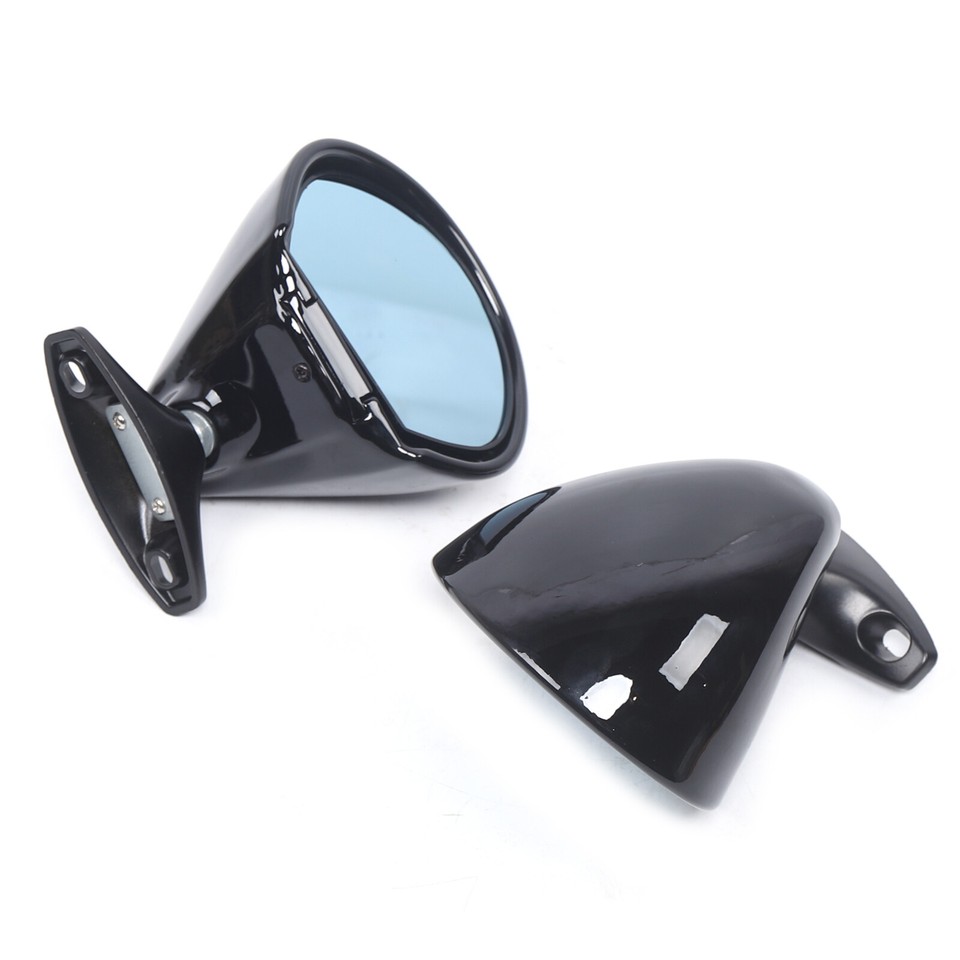 1 Pair Vintage Classic Universal Car Racing Door Side Rearview Wing ...
