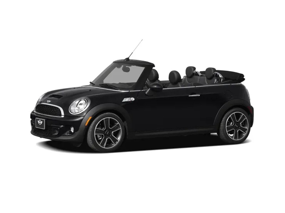 Fits Mini Cooper Soft Top w/heated window R57 2009-2015 BLACK HAARTZ ...