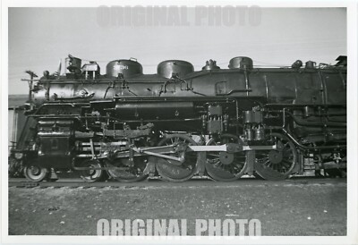 Original Photo ATSF Santa Fe RR Locomotive 3736 4-8-2 Mountain Type 6 ...