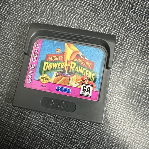 Mighty Morphin Power Rangers (Sega Game Gear, 1994) 10086025484| eBay