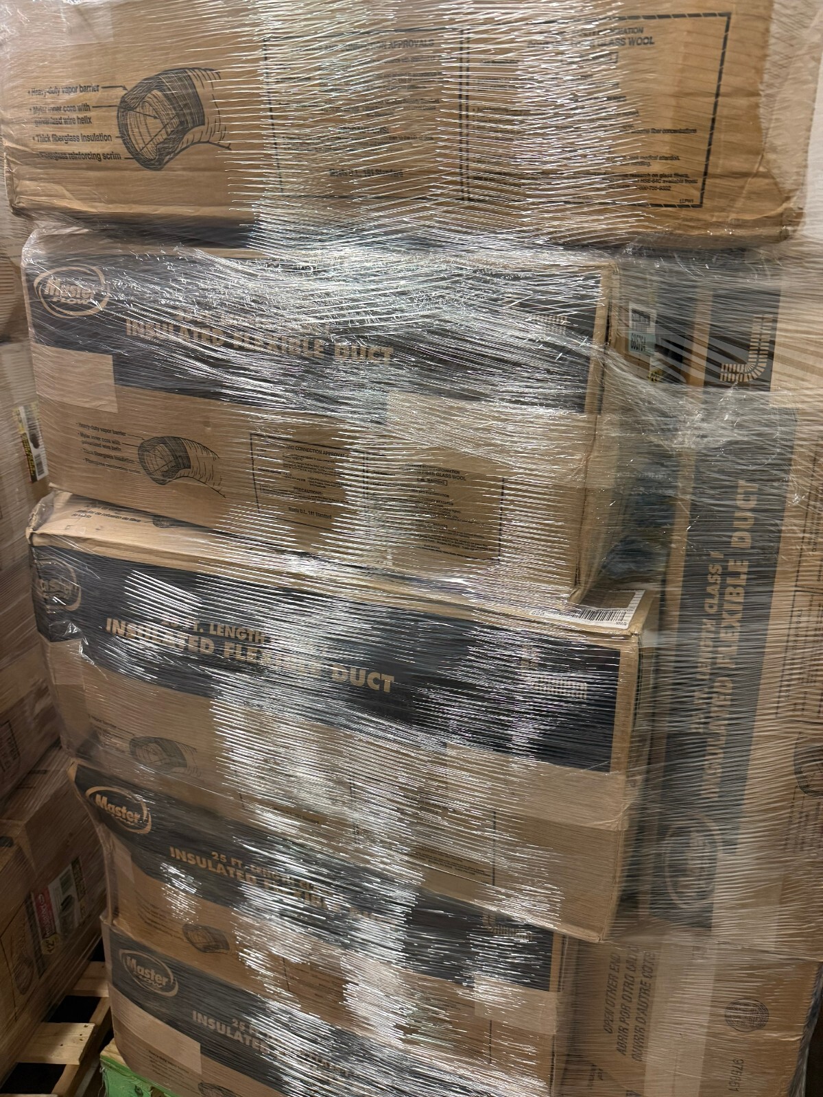 10" Silver Flex QuietFlex Insulated Flexible Duct R6 25' | eBay