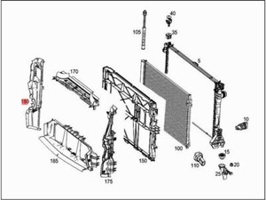 Genuine Mercedes Air Duct W447 4475051230 | eBay