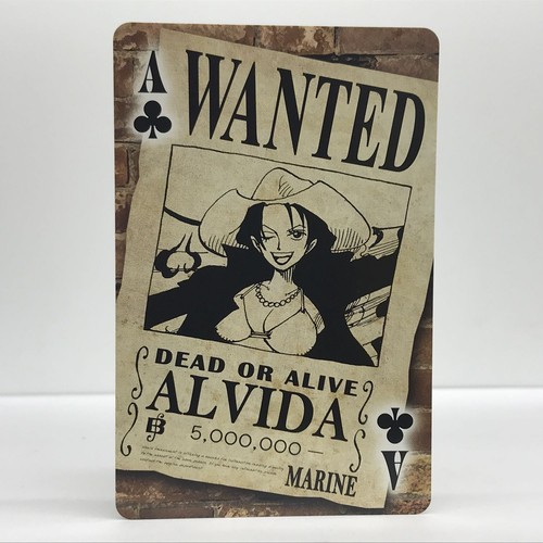 One Piece ALVIDA Clover A Dead or Alive Collectable Playing Card Anime ...