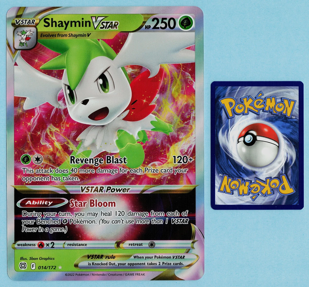 Shaymin Land Form Card