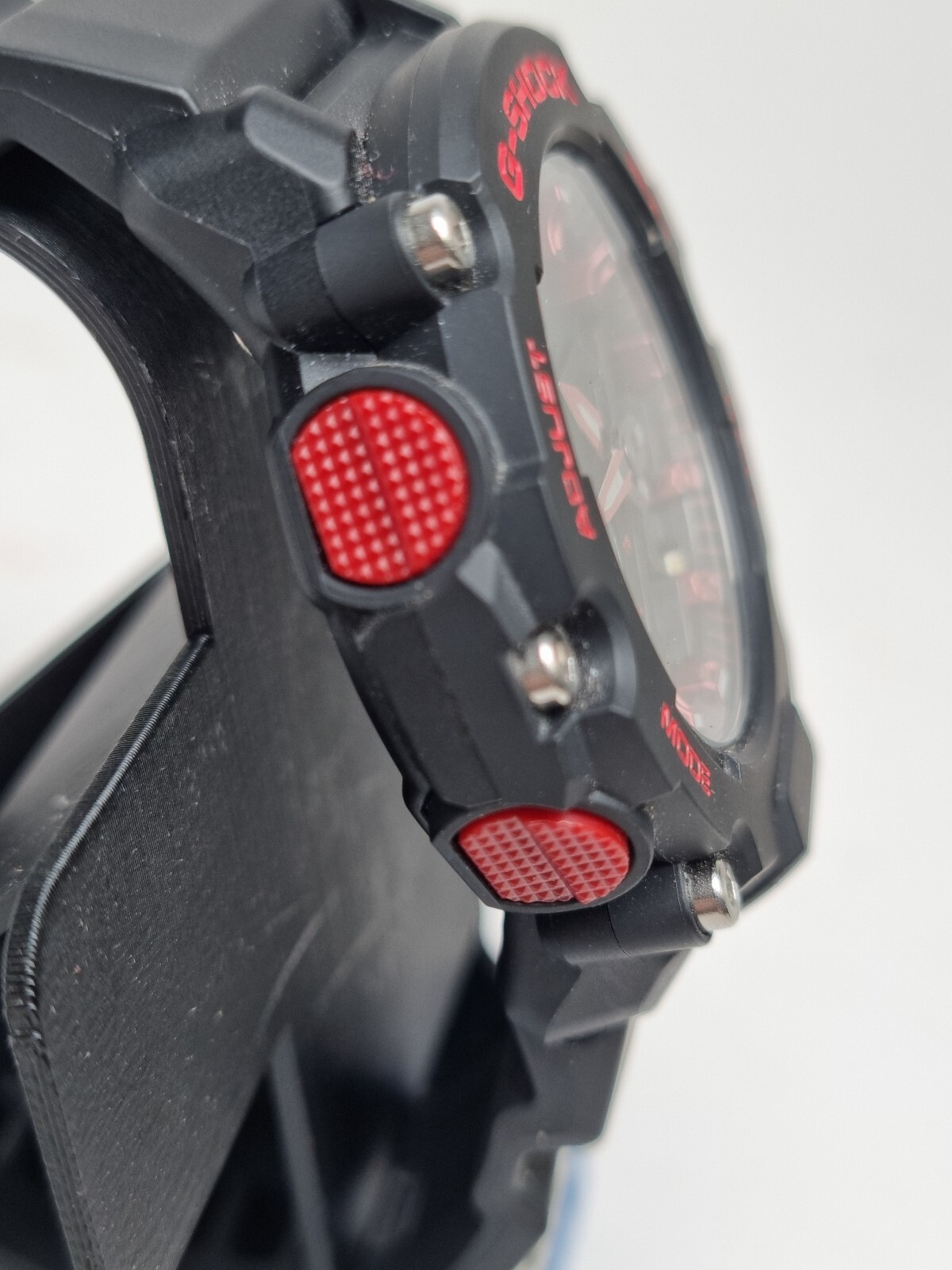 Casio G-Shock - GA-2200BNR Carbon Core Guard Watch - Black and Red ...