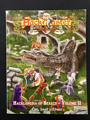 HackMaster: Hacklopedia of Beasts Vol II RPG 2001 Kenzer and Company ...