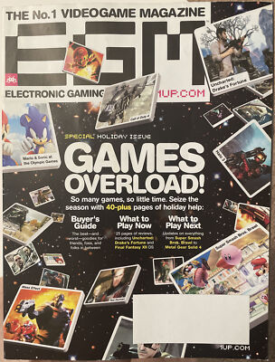 Electronic Gaming Monthly EGM Holiday 2007 Issue #223 | eBay