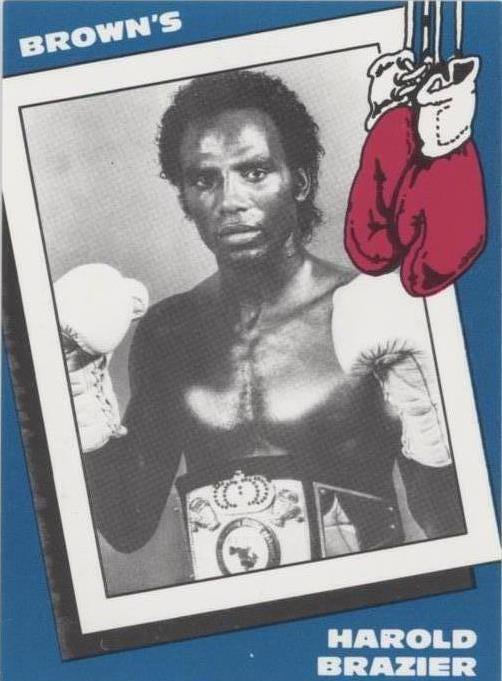 1990 Brown's Boxing - Harold Brazier #7 for sale online | eBay