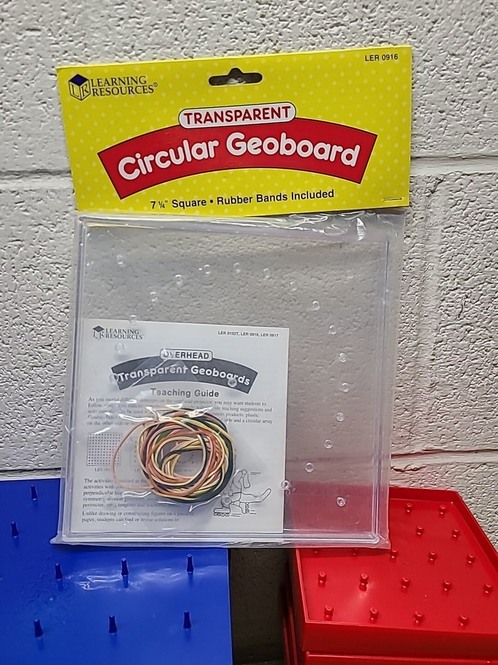 Standard Geoboards Class Set Includes Bands Math Learning Education ...