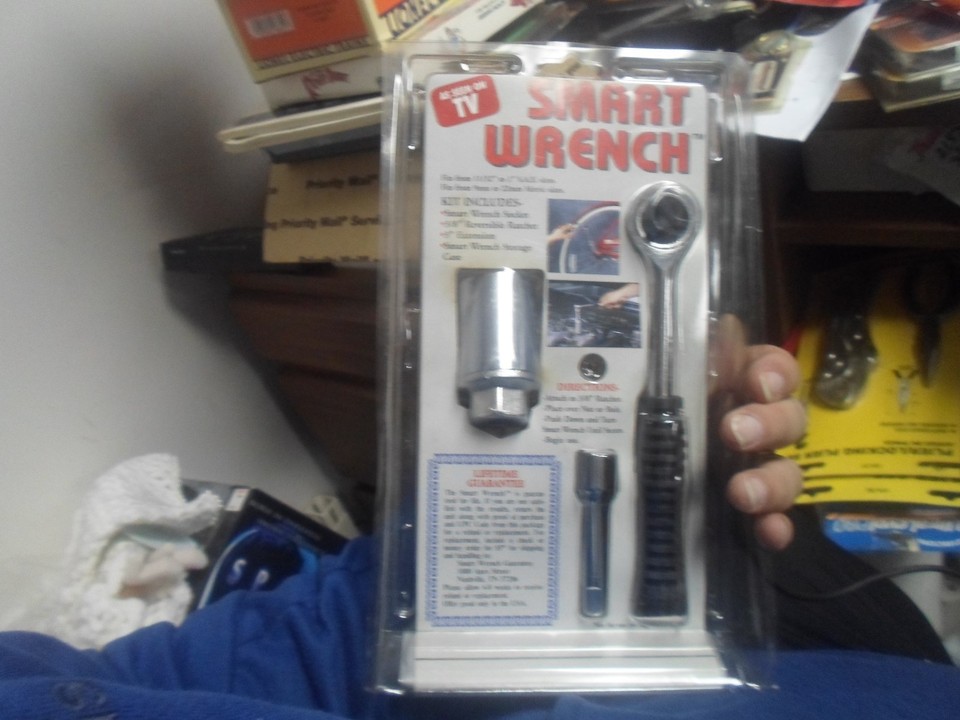 Smart wrench Automatically Adjusts to fit most any size Nut or Bolt NEW ...