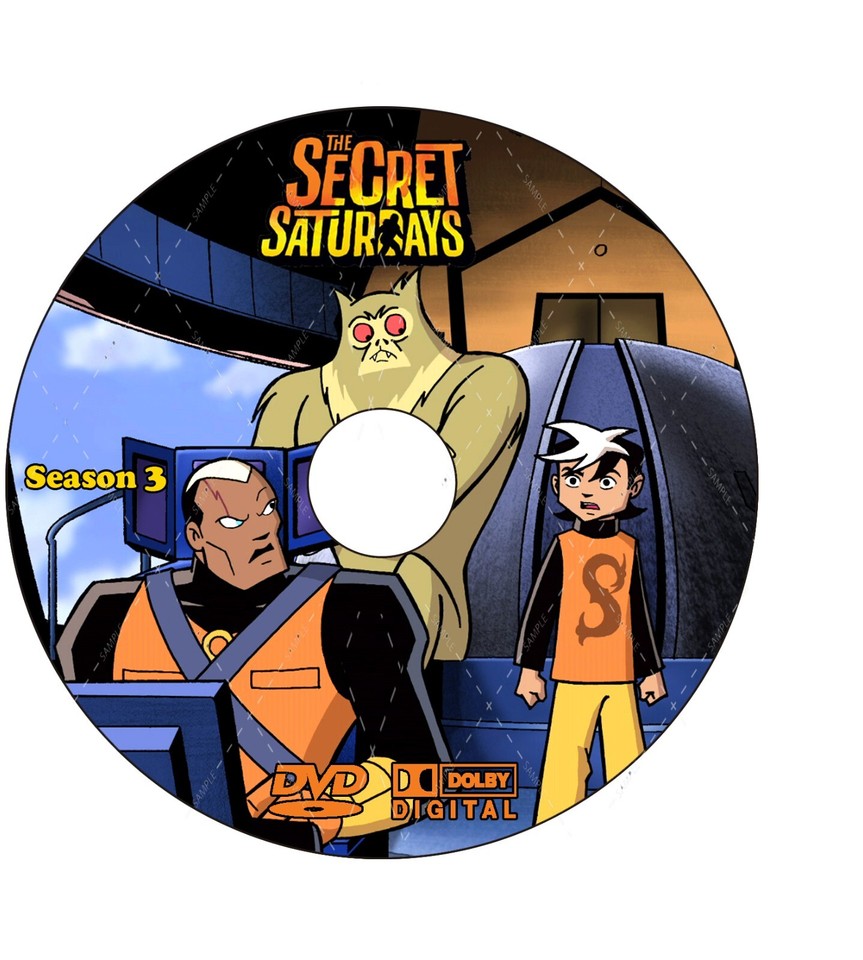 The Secret Saturdays Animated Series Season 1-3 Episodes 1-36 English ...