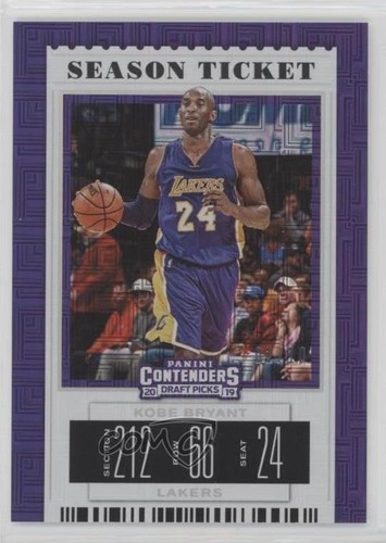2019-20 Contenders Draft Picks Season Building Blocks Ticket /10 Kobe ...
