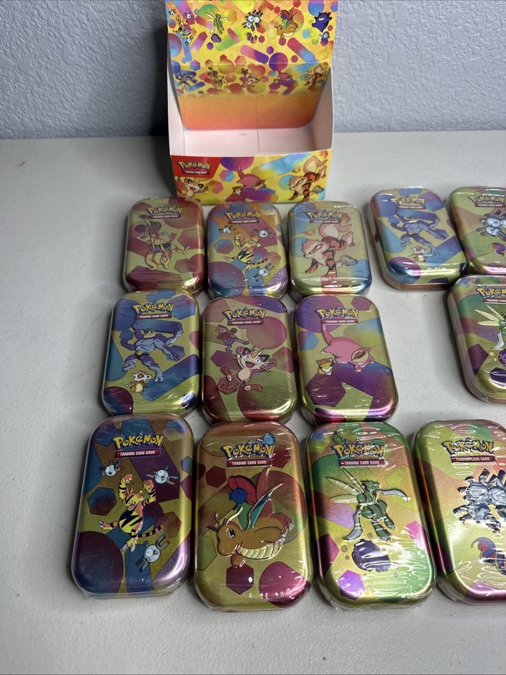 Pokemon TCG 151 Mini Tin *15* Tins and Display Fast Shipping! | eBay