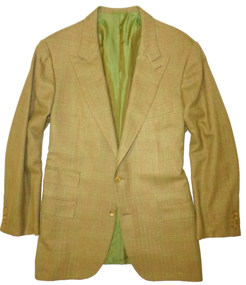 Kiton Blazer 52R/42R Cashmere100% Plaid Excellent Condition Jacket ...