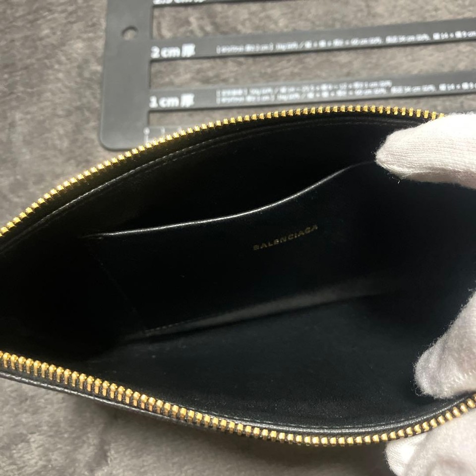 Balenciaga Men Pouch Clutch Bag Mini Wallet 0708 Limited Edition Iconic ...