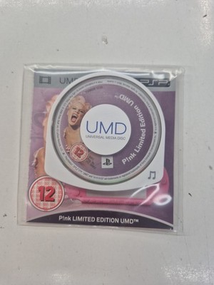 Pink P!nk Limited Edition UMD Sony PSP Music Disc Rare Collectible ...