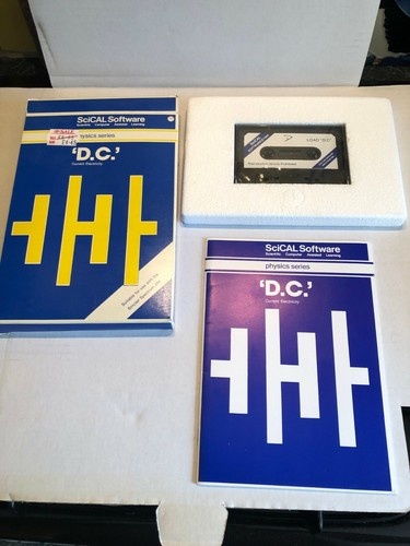 boxed SPECTRUM 48k ~ scical software d.c current electricity physics ...