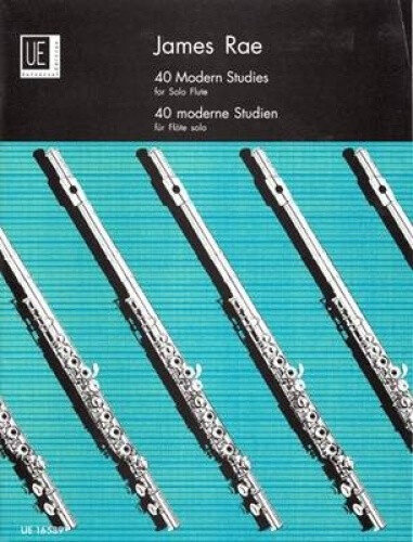 40 Modern Studies for Flute: UE16589 by Rae, James NEUF 9783702425104 ...