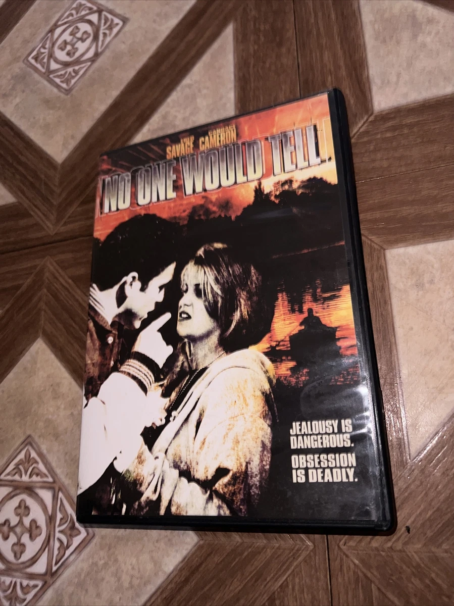 No One Would Tell Dvd