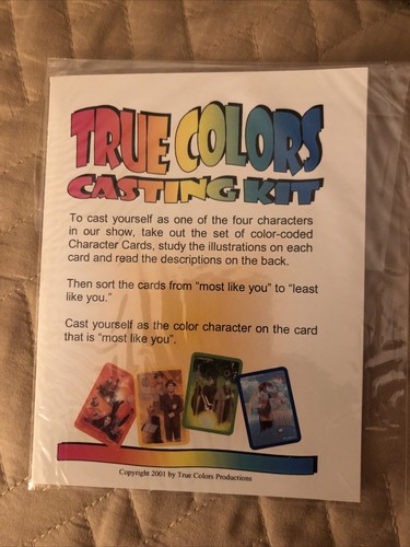 Don Lowry’s True Colors - Casting Kit - New - Rare | eBay