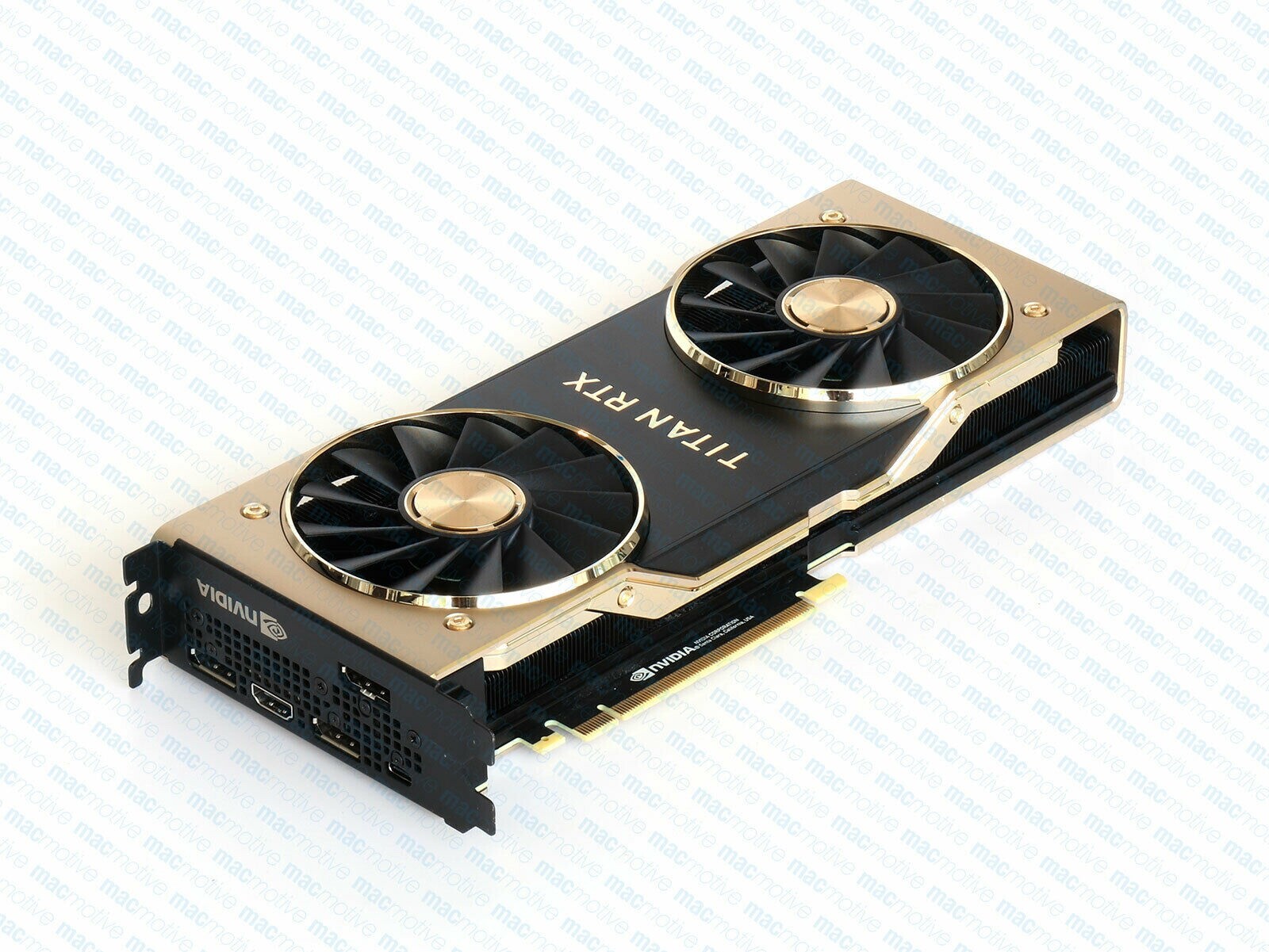NVIDIA Titan RTX 24GB GDDR6 PCIe 3.0 CUDA Graphics Video Card