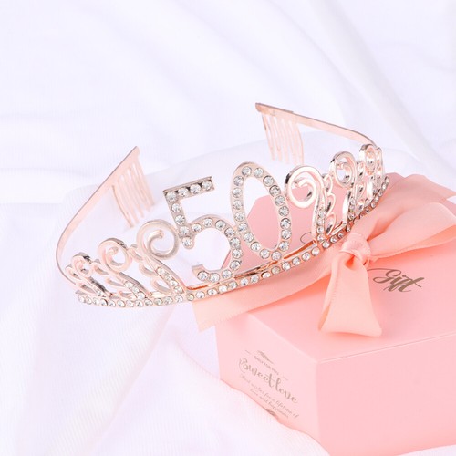Crown Your Queen: 50th Birthday Tiara for Women | eBay