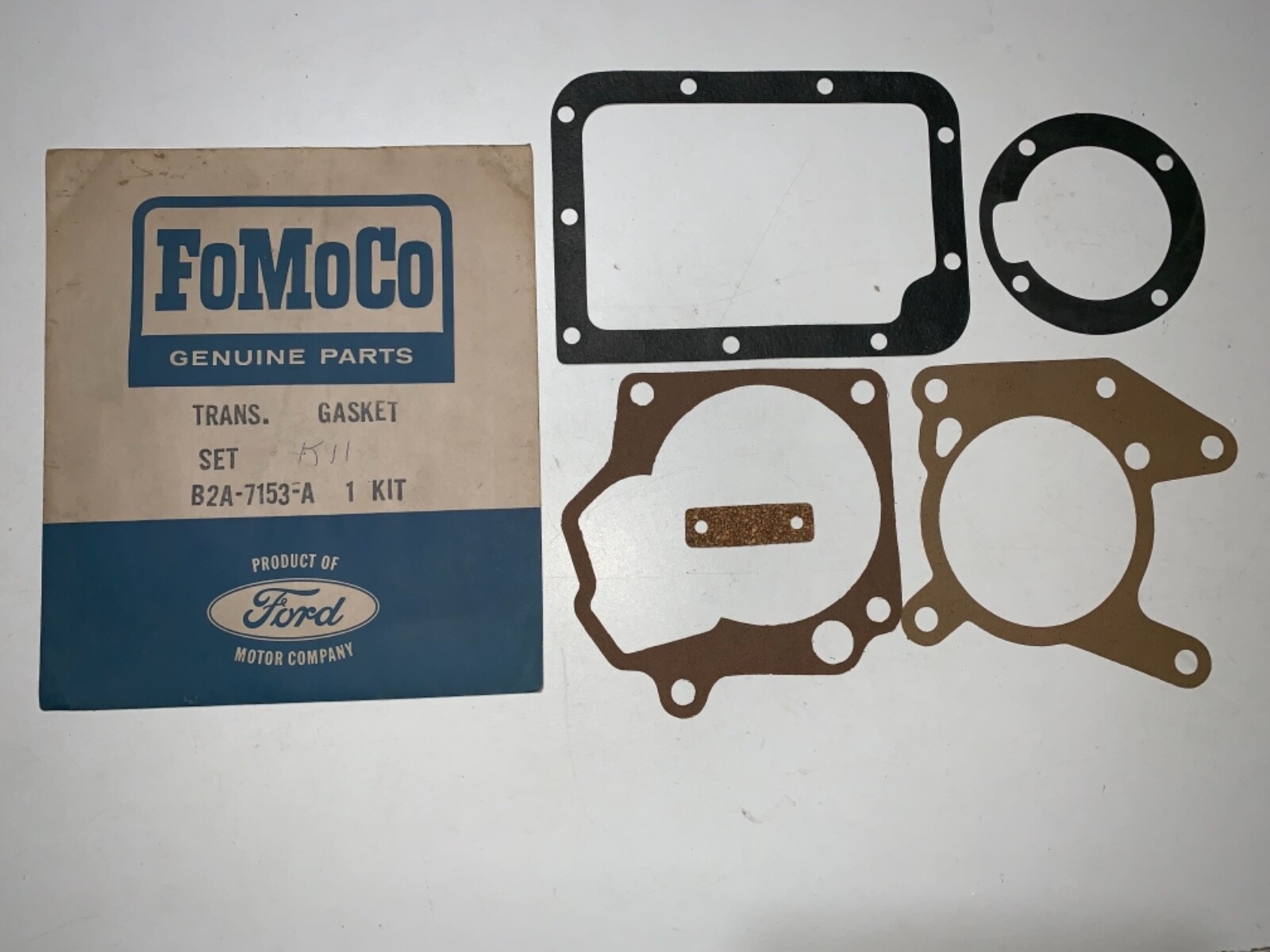 1952 1953 1954 FORD PASSENGER OVERDRIVE TRANSMISSION GASKET KIT NOS B2A ...