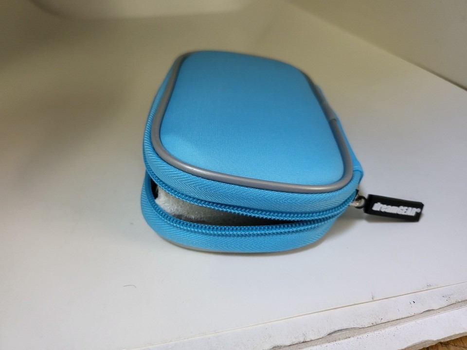 Gameboy Color Soft Blue Travel Bag Carry Case Purse + Belt loop & Clip ...