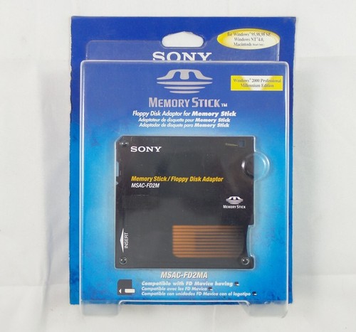Sony Msac-fd2m Floppy Disk Adaptor for Memory Stick Compatible With ...