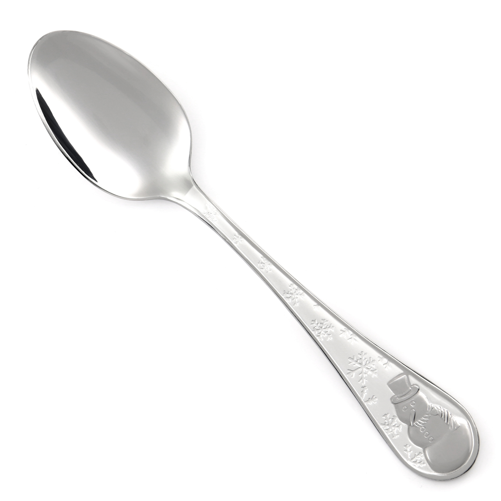 Cambridge SNOWMAN FROST Stainless Snowflakes Frosted Silverware CHOICE ...