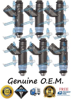 Reman OEM Ford Mercury Siemens 6x Fuel Injectors 4F9E-D6B 3.0L DOHC | eBay