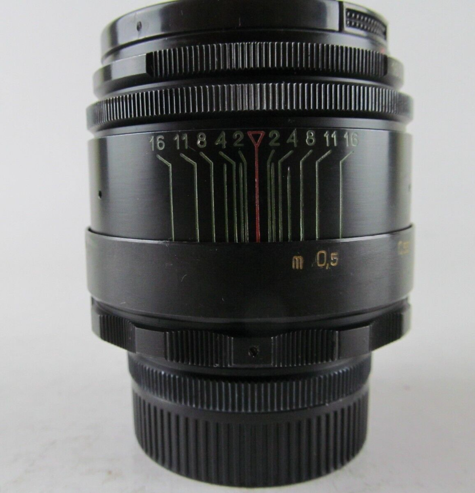 US Seller Helios 44-2 f2 58mm EXC Bokeh Russian Manual portrait Lens ...