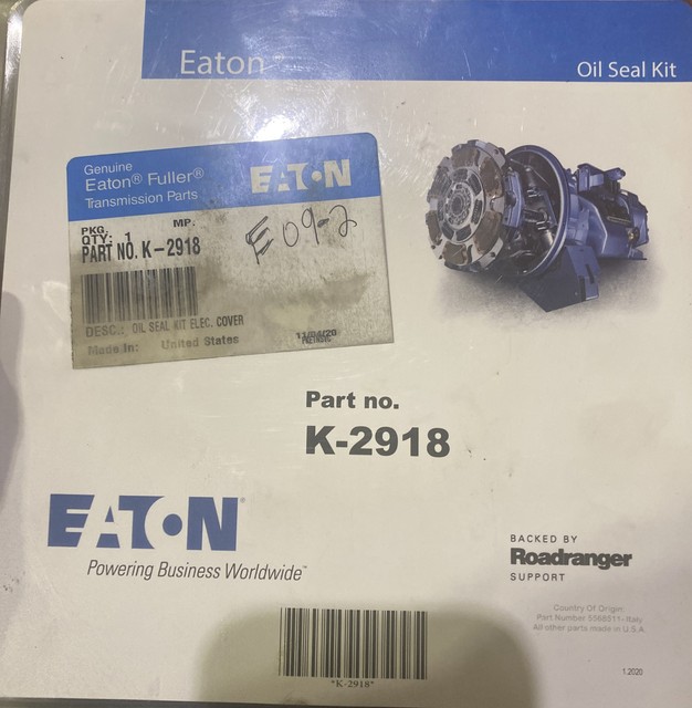 K2918 Eaton Fuller Transmission Output Seal Kit for sale online | eBay