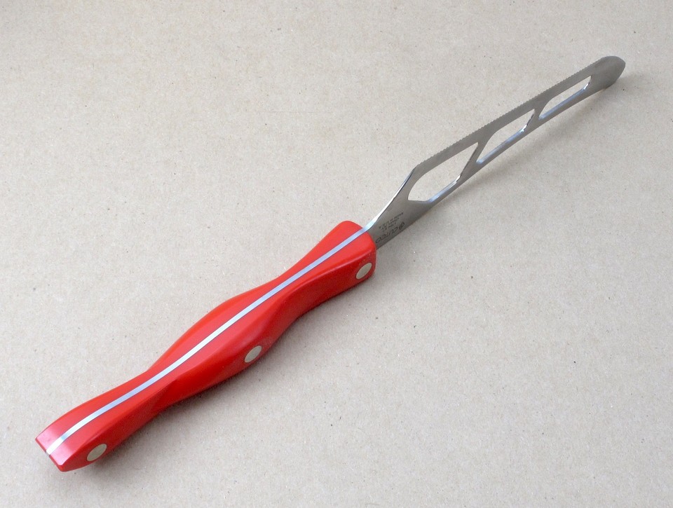 Cutco Traditional Cheese Knife 1764 With Red Handle MINT- Personalized ...