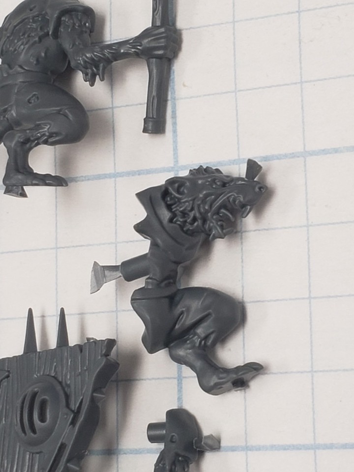 Warhammer Skaven Bits Skryre Warplock Jezzail Shield & Rat Set #05 | eBay