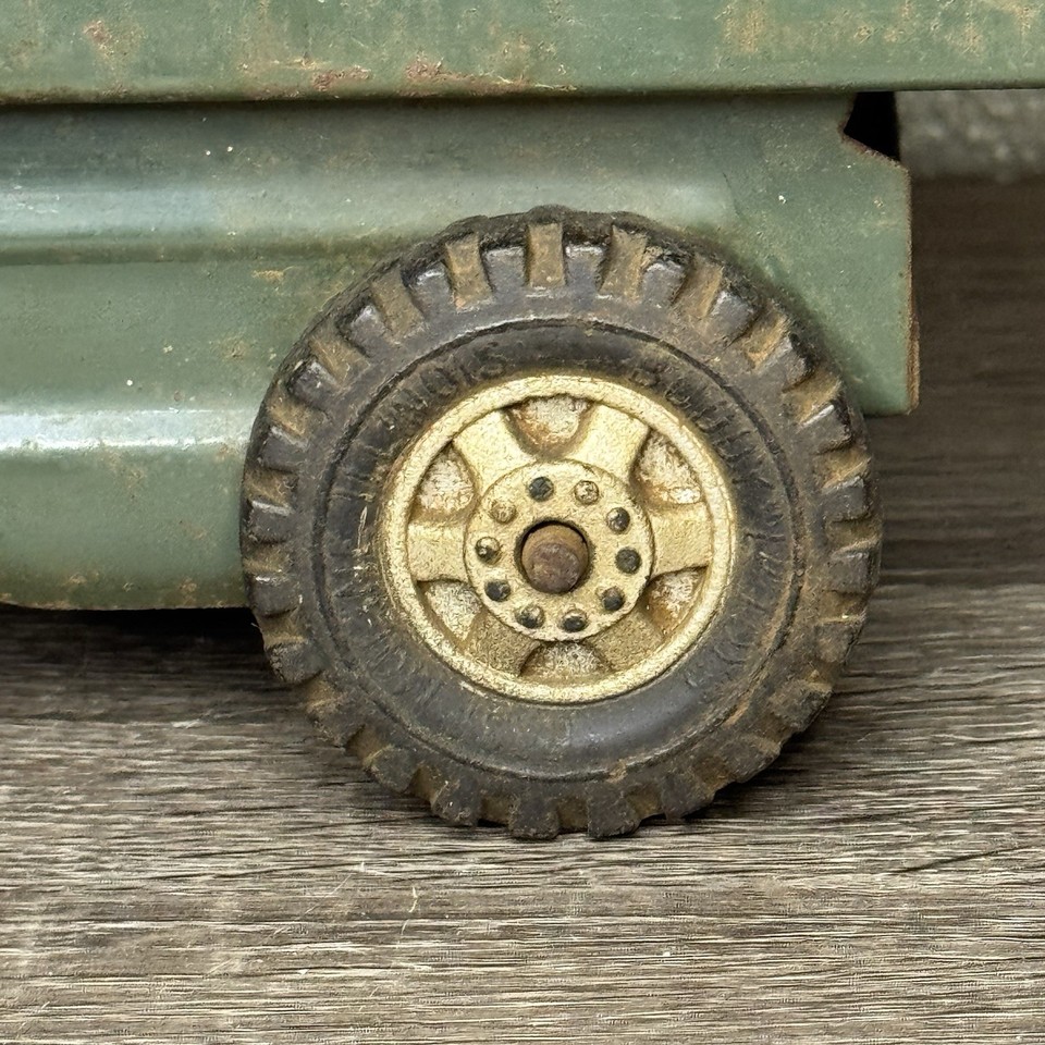 Buddy L Army Supply Corps Toy Truck Pressed Steel Vintage 1950's ...