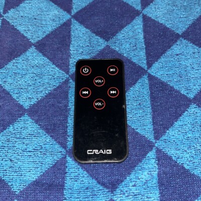 CRAIG Tower Speaker System Bluetooth Remote Control | eBay