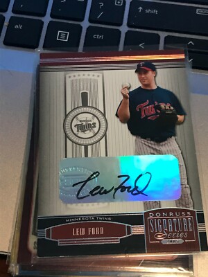 Lew Ford 2005 Donruss Signature Autograph Silver #66 Twins! ml1 | eBay