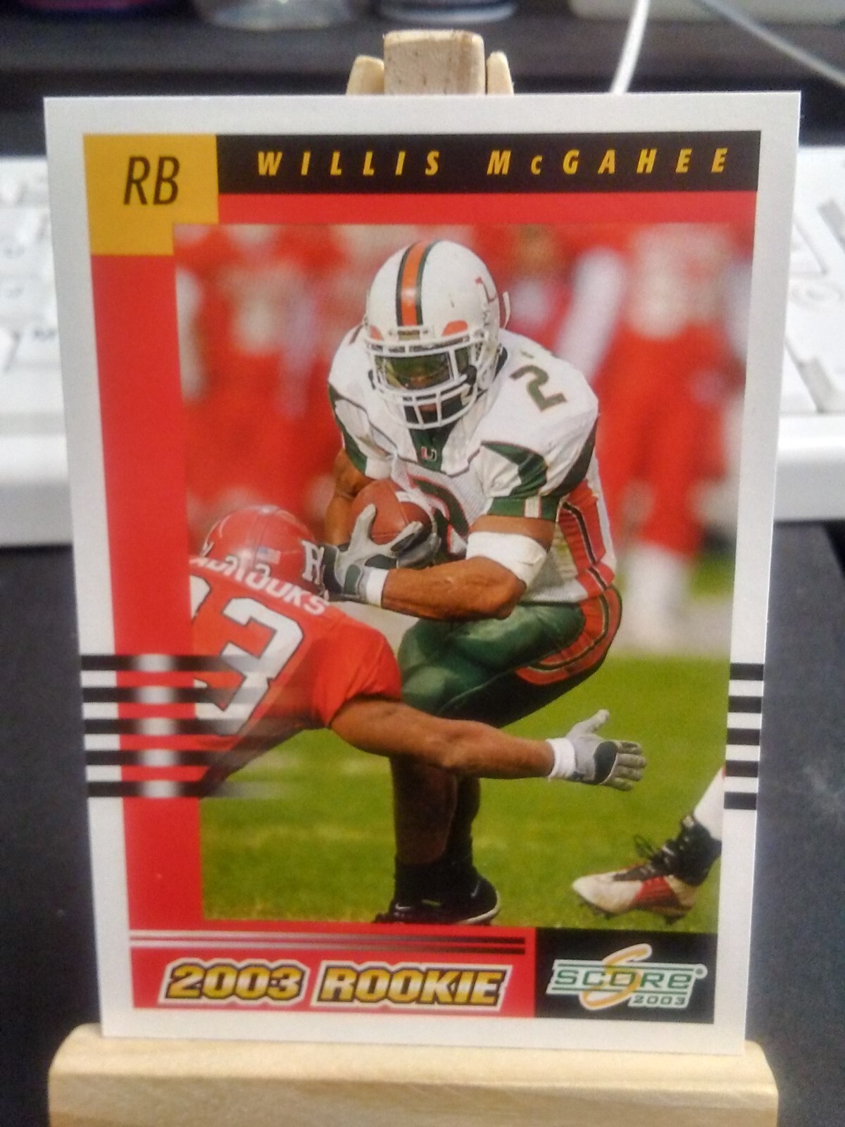 2003 Score #287 ROOKIE RC Willis McGahee -Buffalo Bills/Miami ...