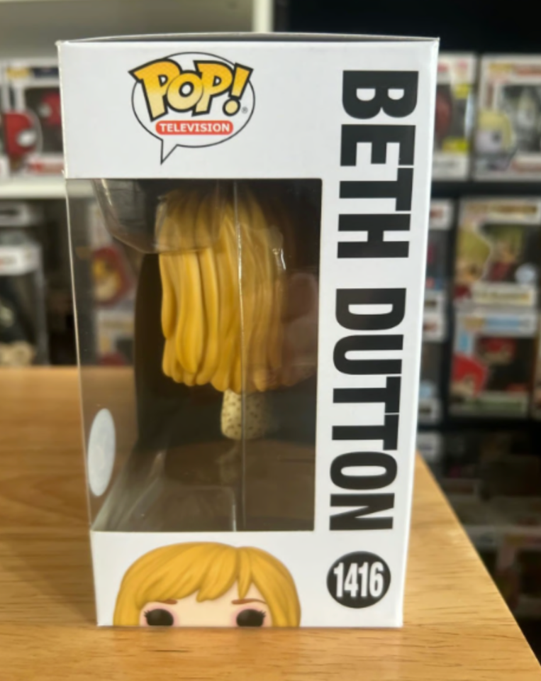 LIMITED EDITION METALLIC Beth Dutton Wedding Outfit Yellowstone Funko ...