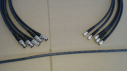 10 Pack Belden 1505A HD-SDI Mini RG59 Video Cable Din 1.0/2.3 to BNC ...