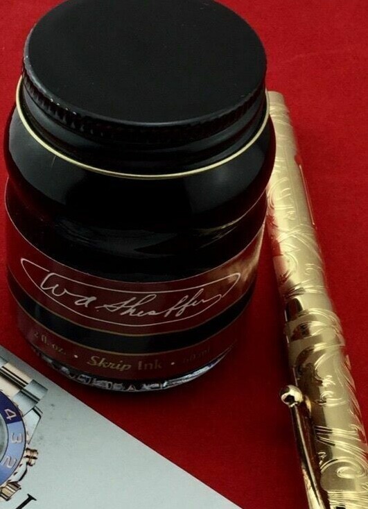 W.A. Sheaffer Limited Edition 18K Gold Nib Commemorative Fountain Pen ...