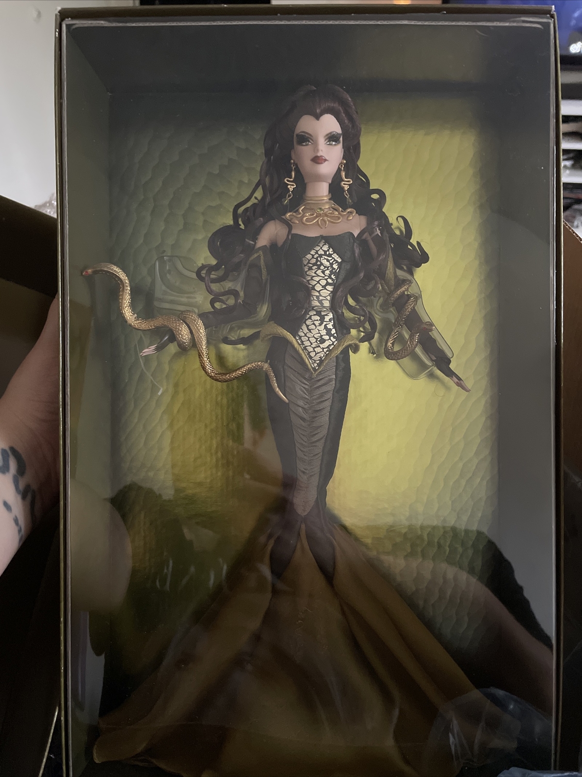 Medusa Barbie Doll Gold Label Barbie Collector | eBay