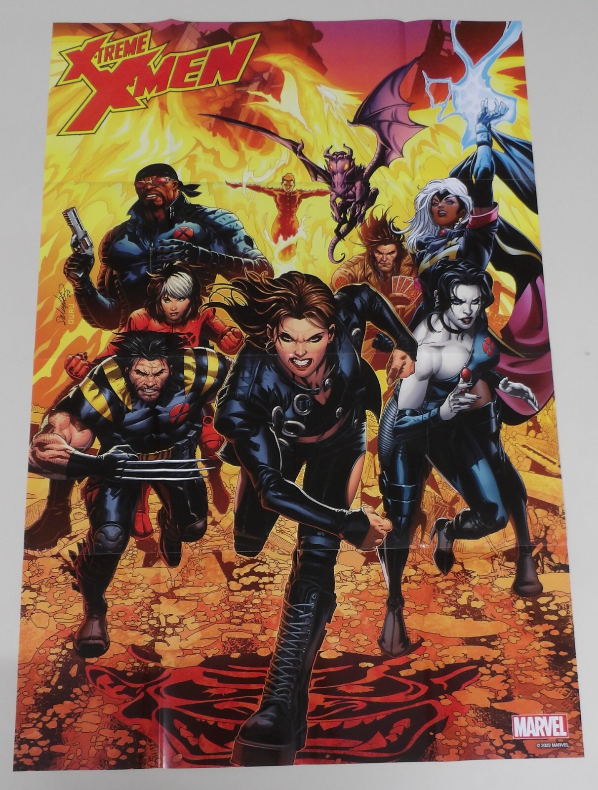 X-Treme X-Men #1 24" x 36" Promo Poster - Salvador Larroca - Wolverine ...