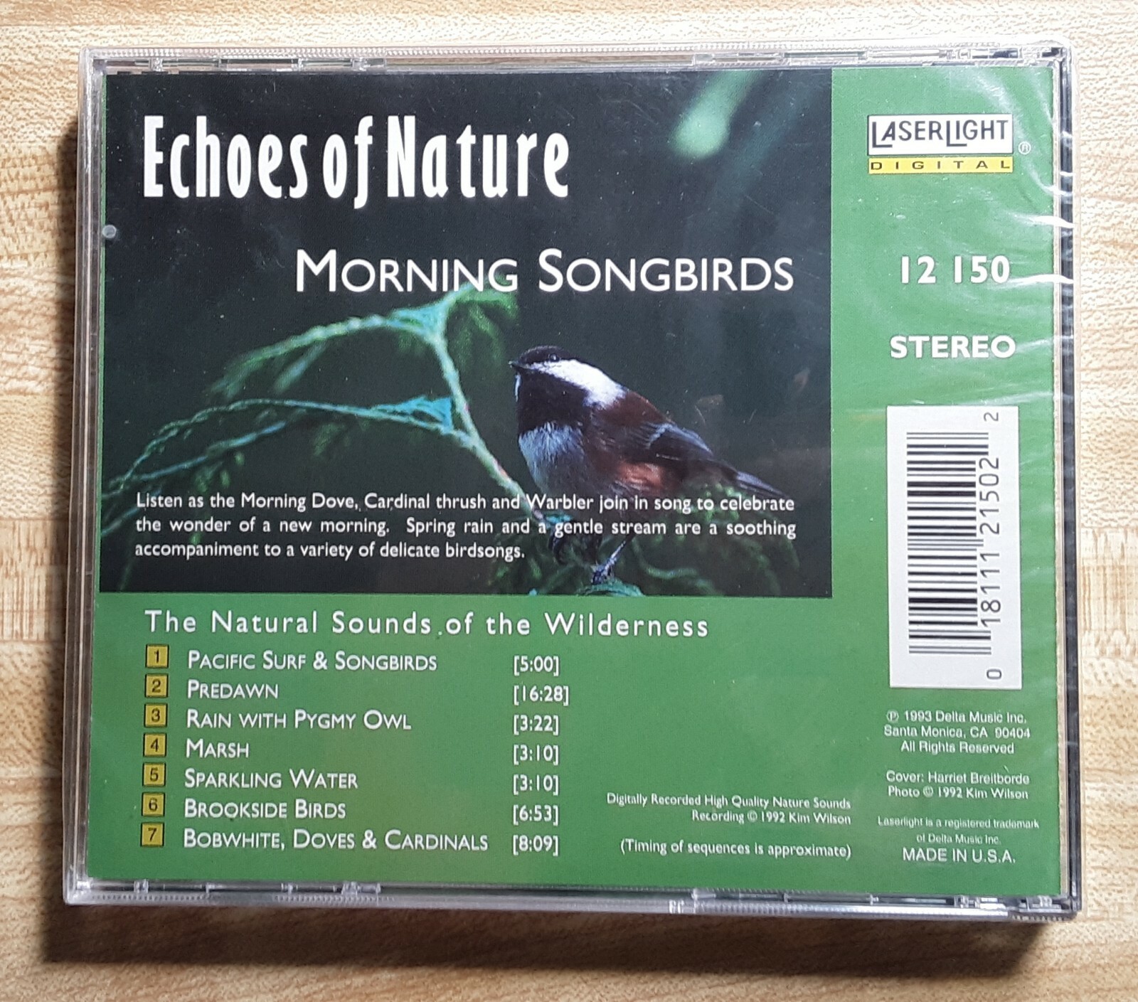 Echoes of Nature - Morning Songbirds - Delta Music - 1993 - CD | eBay