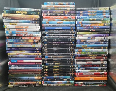 Kids & Family DVDs / G & PG Rated / Buy 3 & Get 2 FREE / PICK From 100 ...