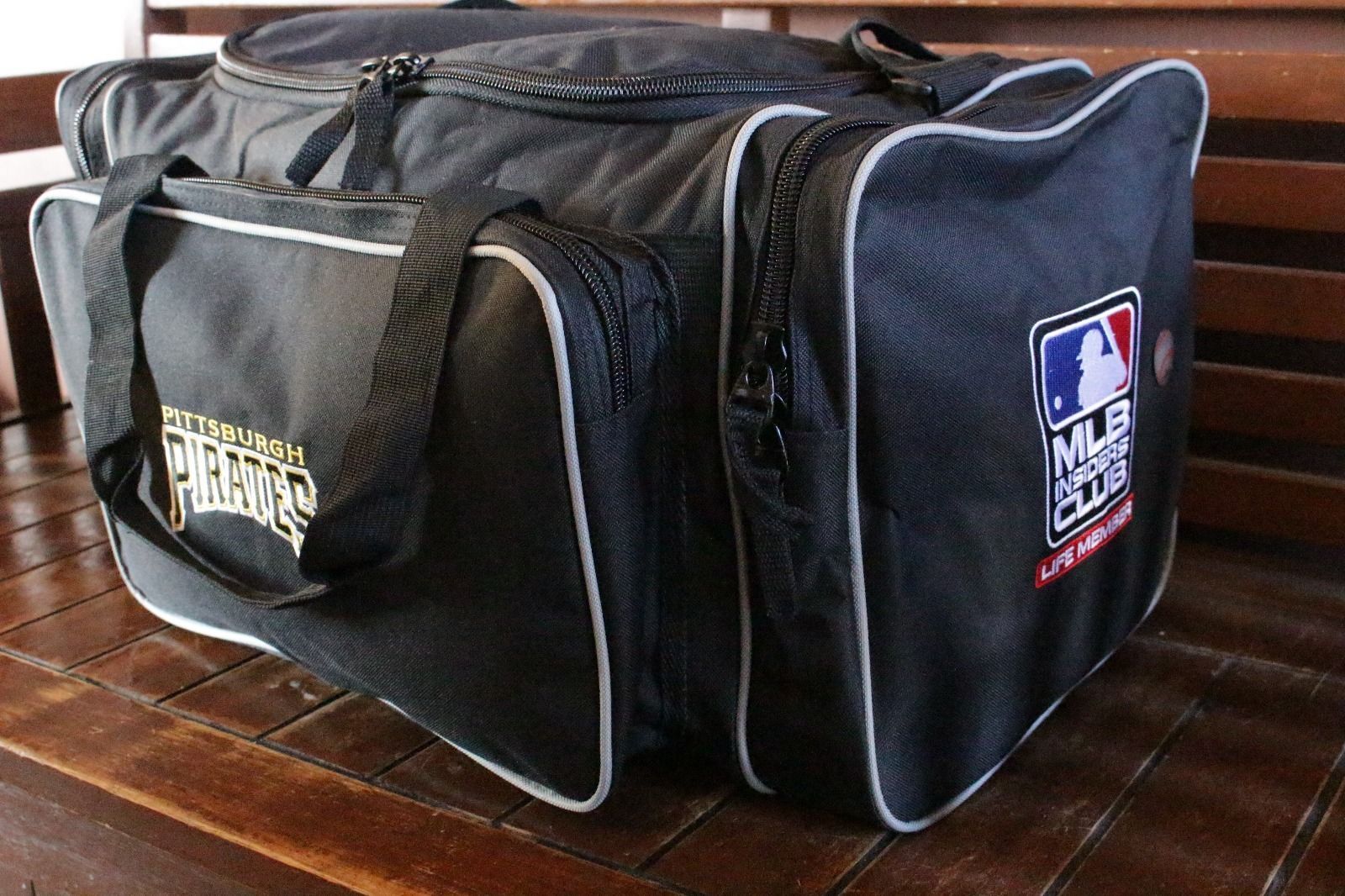 MLB. Pittsburgh Pirates Duffle Bag. Black. New. | eBay